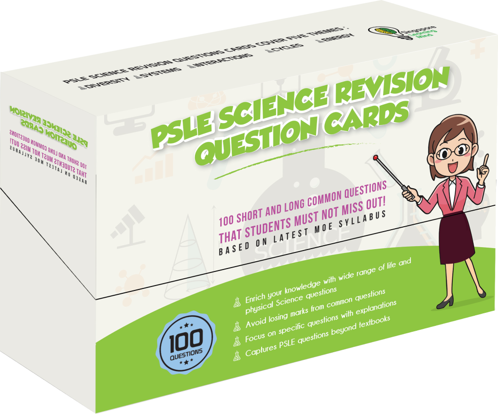 PSLE 100 Science Revision Question Cards – Singapore Learning Mind