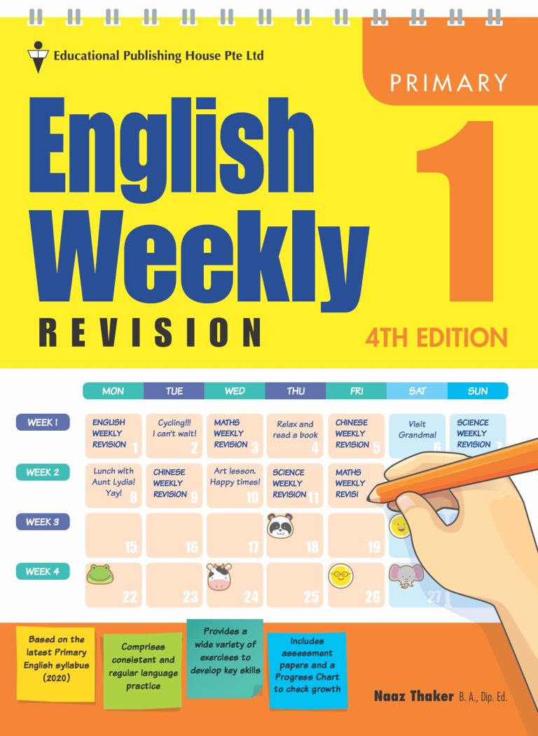 P1 English Weekly Revision – Singapore Learning Mind