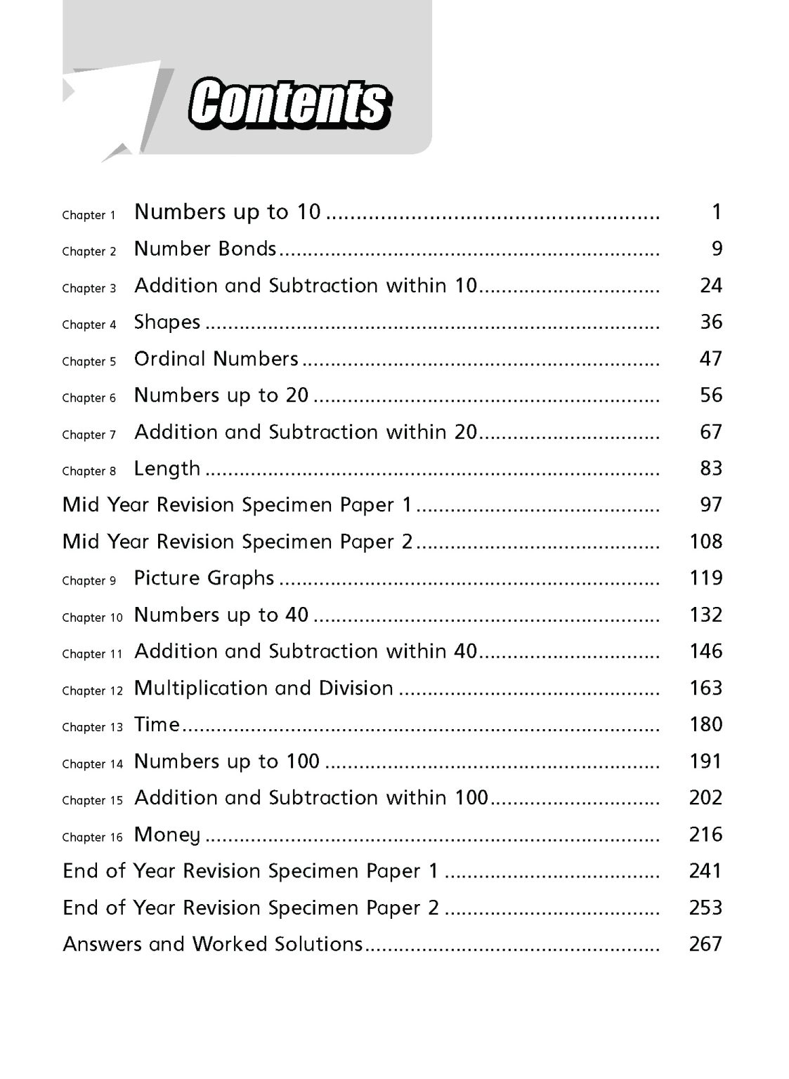 P1 Intensive Maths Drills – Singapore Learning Mind