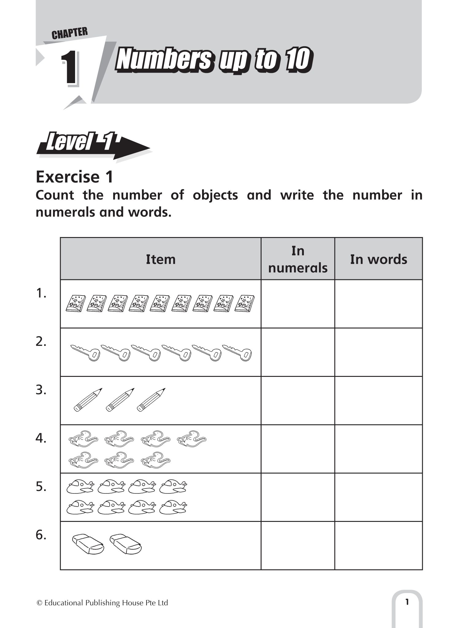 P1 Intensive Maths Drills – Singapore Learning Mind