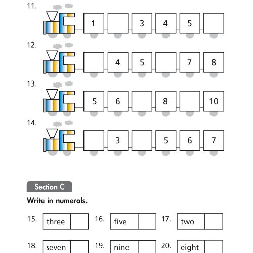 P1 Maths Weekly Revision – Singapore Learning Mind