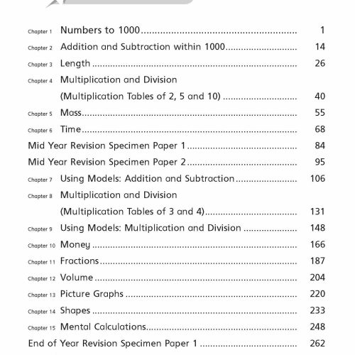 P2 Intensive Maths Drills – Singapore Learning Mind
