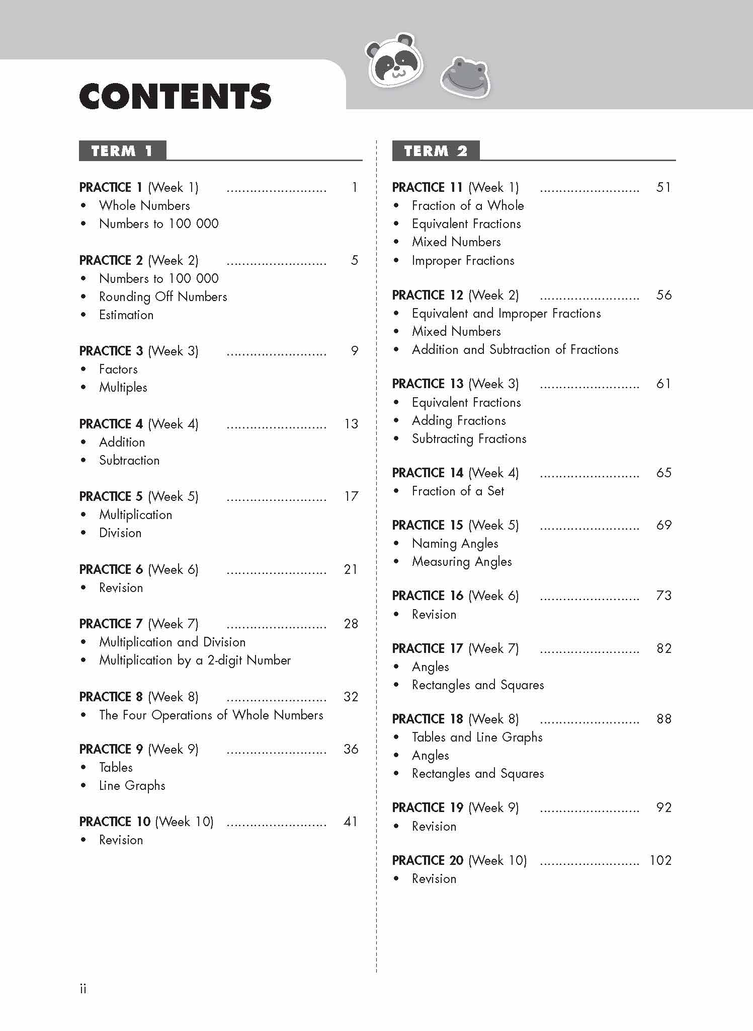 P4 Maths Weekly Revision – Singapore Learning Mind