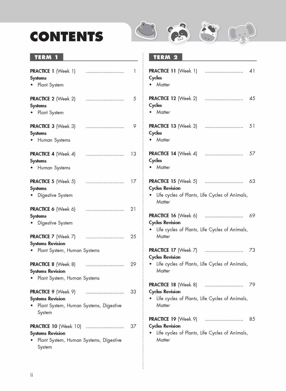 P4 Science Weekly Revision – Singapore Learning Mind