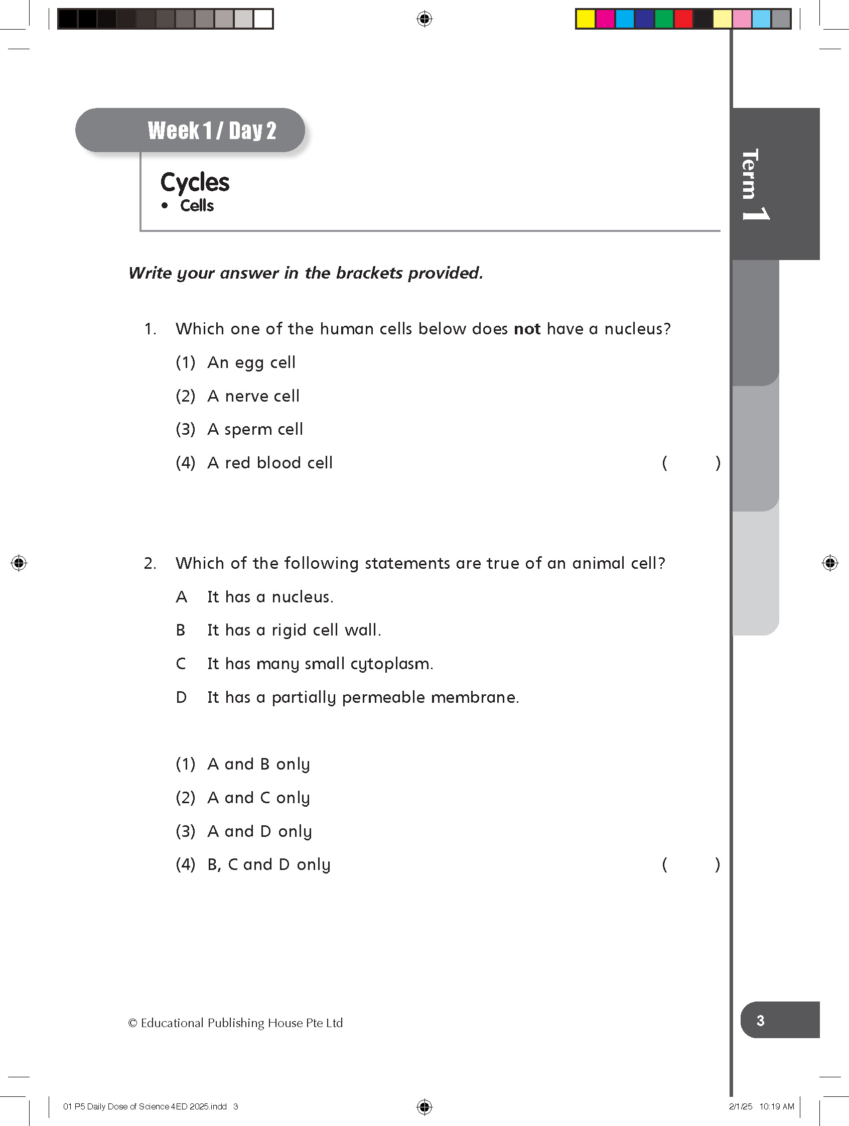 P5 Daily Dose of Science – Singapore Learning Mind