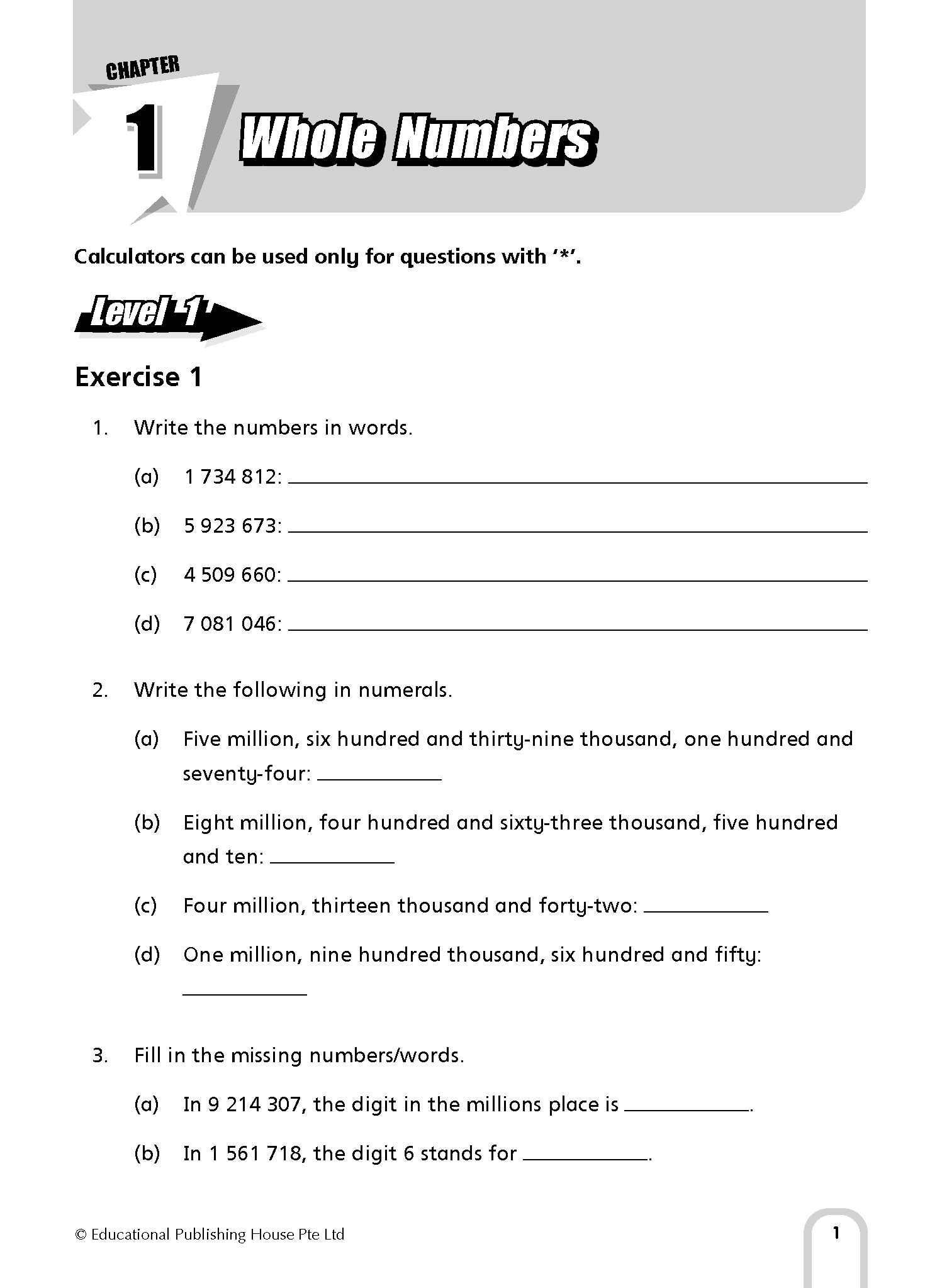 P5 Intensive Maths Drills – Singapore Learning Mind