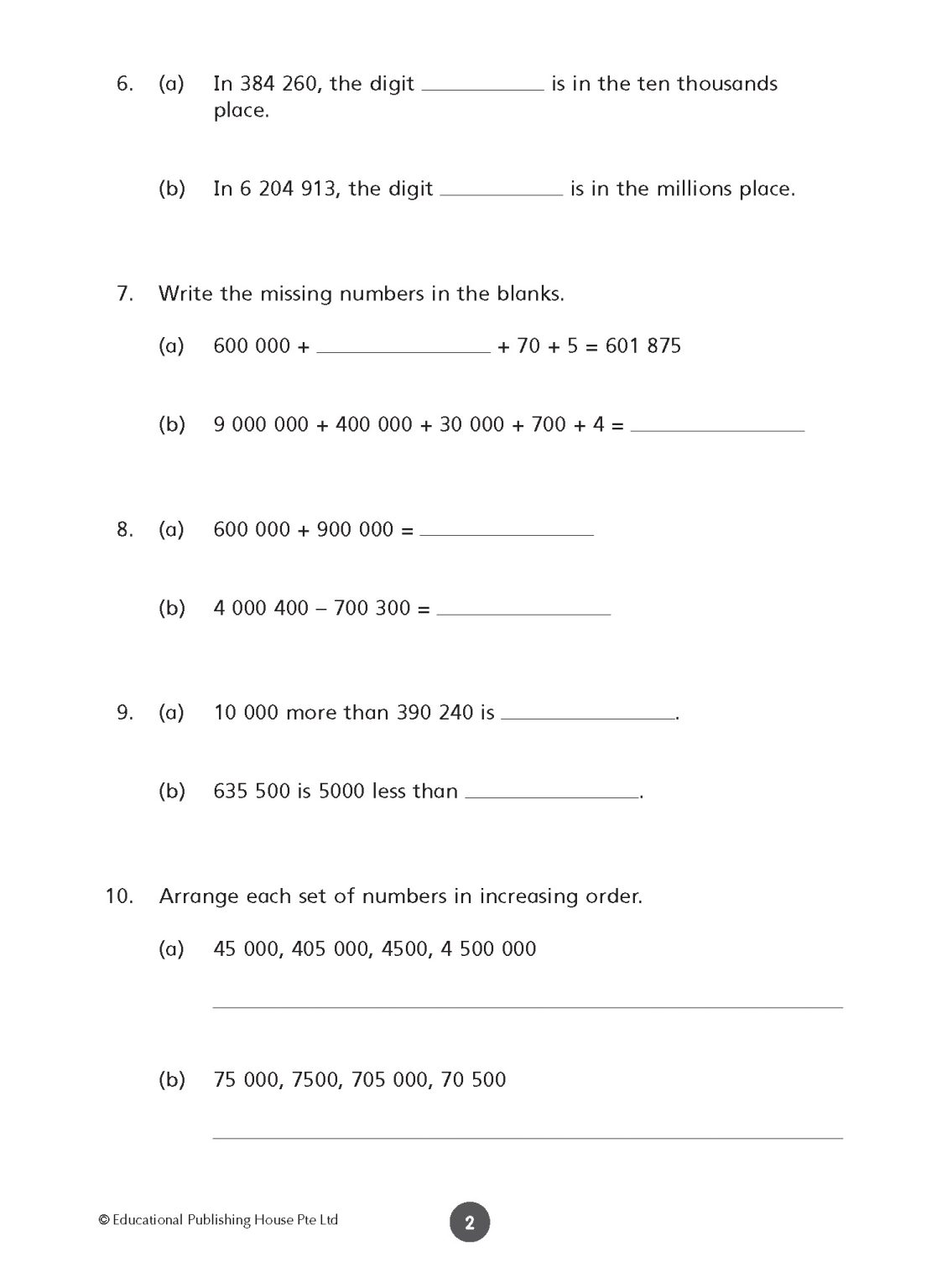 P5 Maths Weekly Revision – Singapore Learning Mind