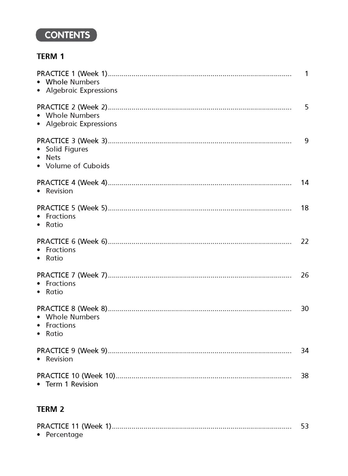 P6 Maths Weekly Revision – Singapore Learning Mind