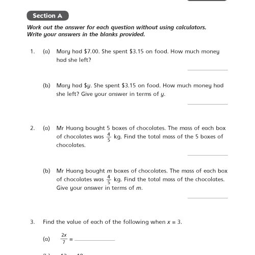 P6 Maths Weekly Revision – Singapore Learning Mind