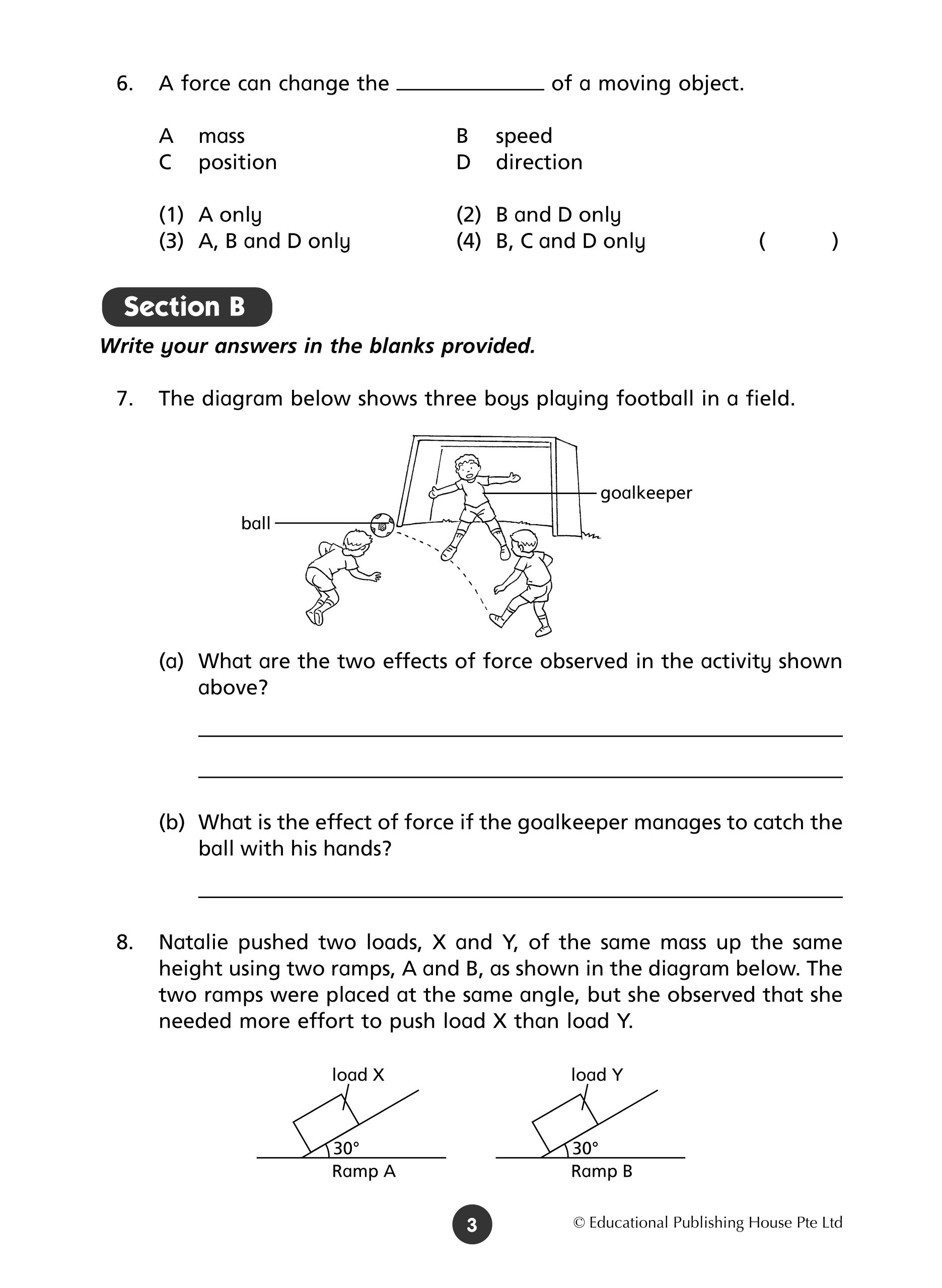 P6 Science Weekly Revision – Singapore Learning Mind