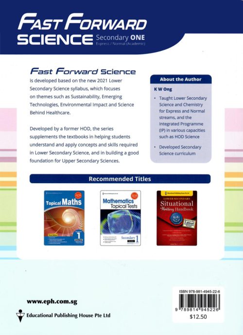 S1BE/G3 Science Fast Forward QR by EPH – Singapore Learning Mind